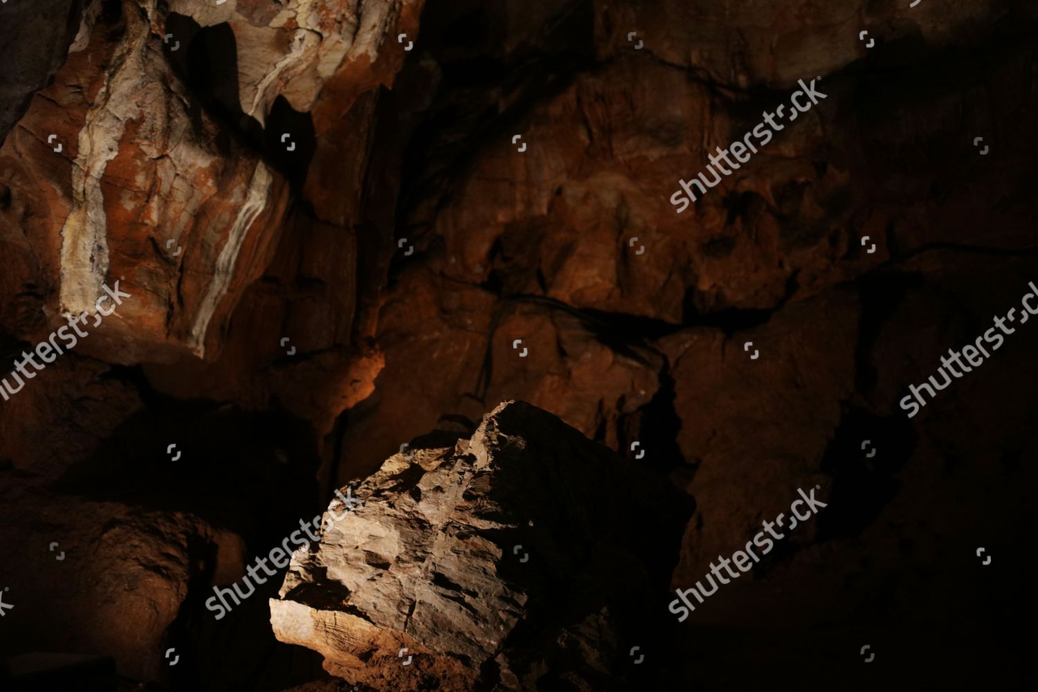Rock Formations Kents Cavern Unesco Global Editorial Stock Photo ...