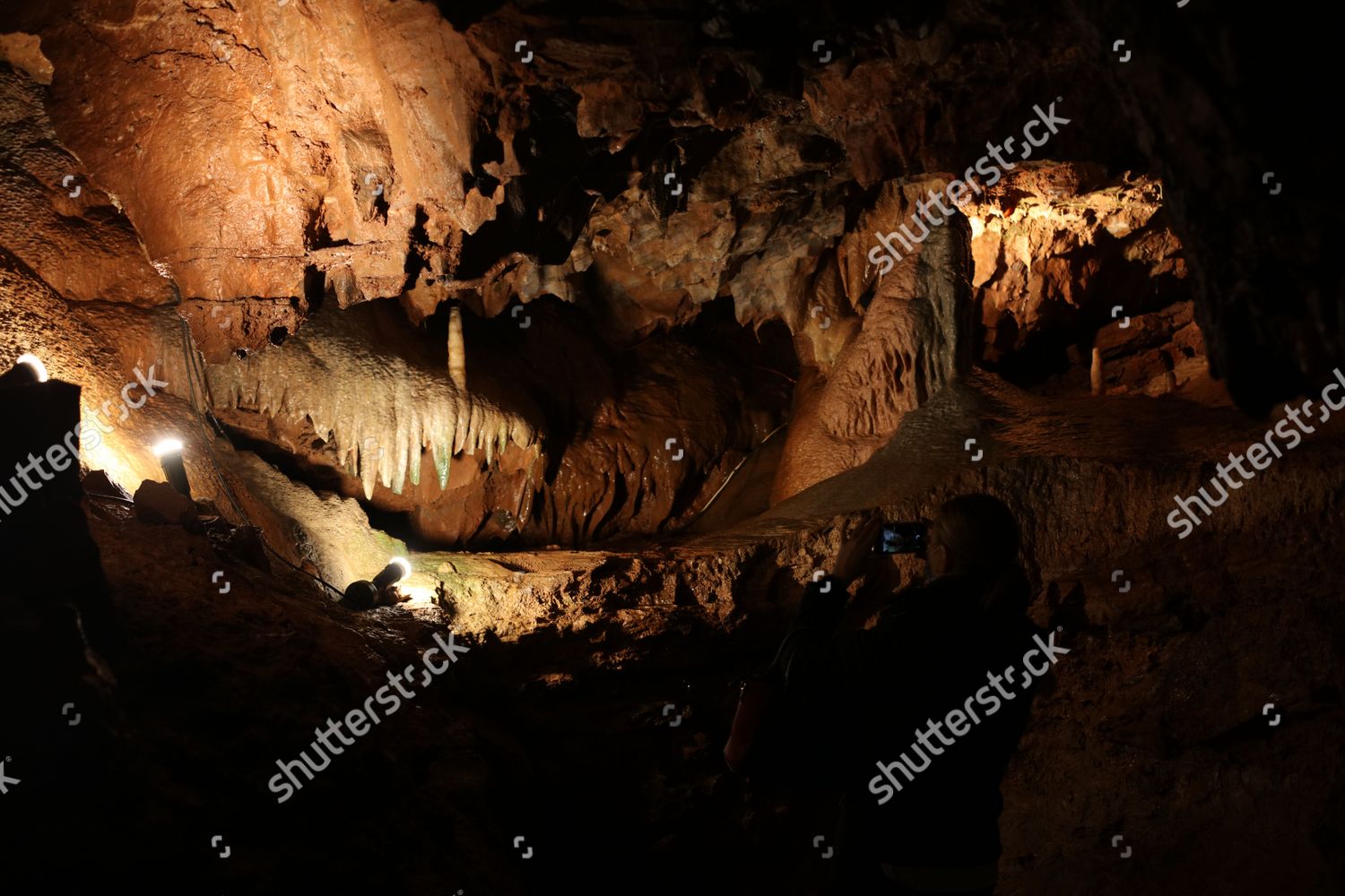 Rock Formations Kents Cavern Unesco Global Editorial Stock Photo ...
