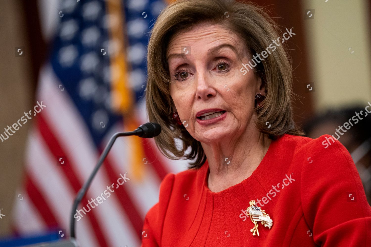 Us Speaker House Nancy Pelosi Speaks Editorial Stock Photo - Stock ...