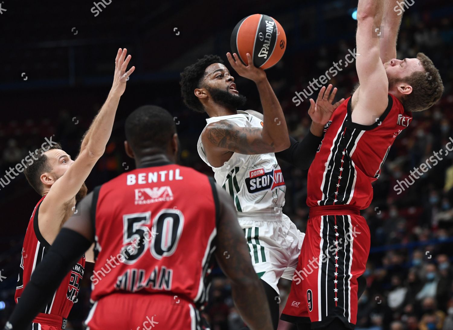 Panatinaikos Athens Daryl Macon C Goes Editorial Stock Photo - Stock ...