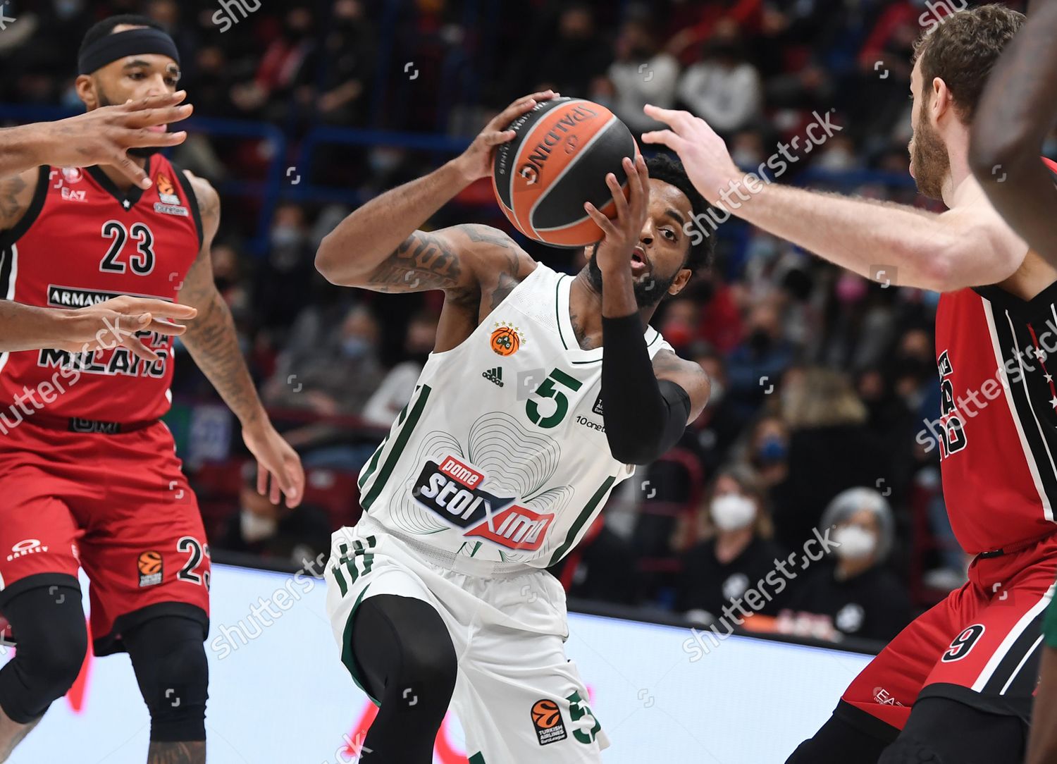 Panatinaikos Athens Daryl Macon C Goes Editorial Stock Photo - Stock ...