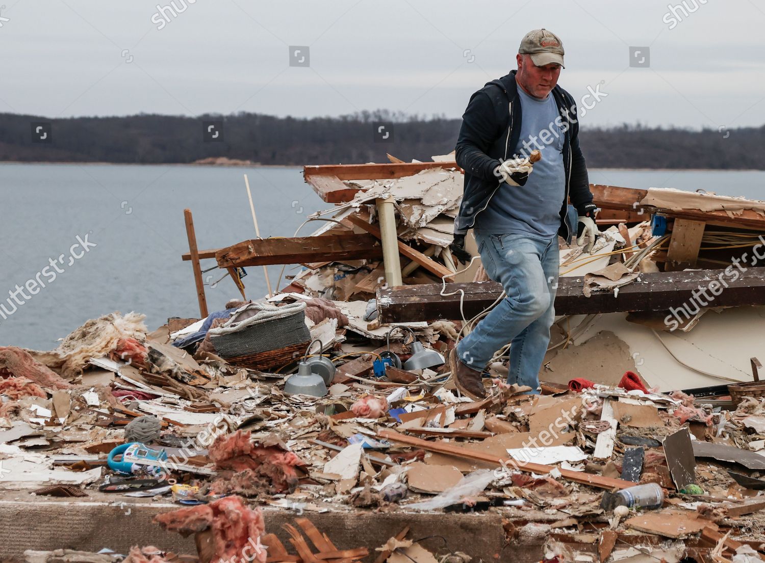 Residents Start Recover After Tornado On Editorial Stock Photo - Stock ...