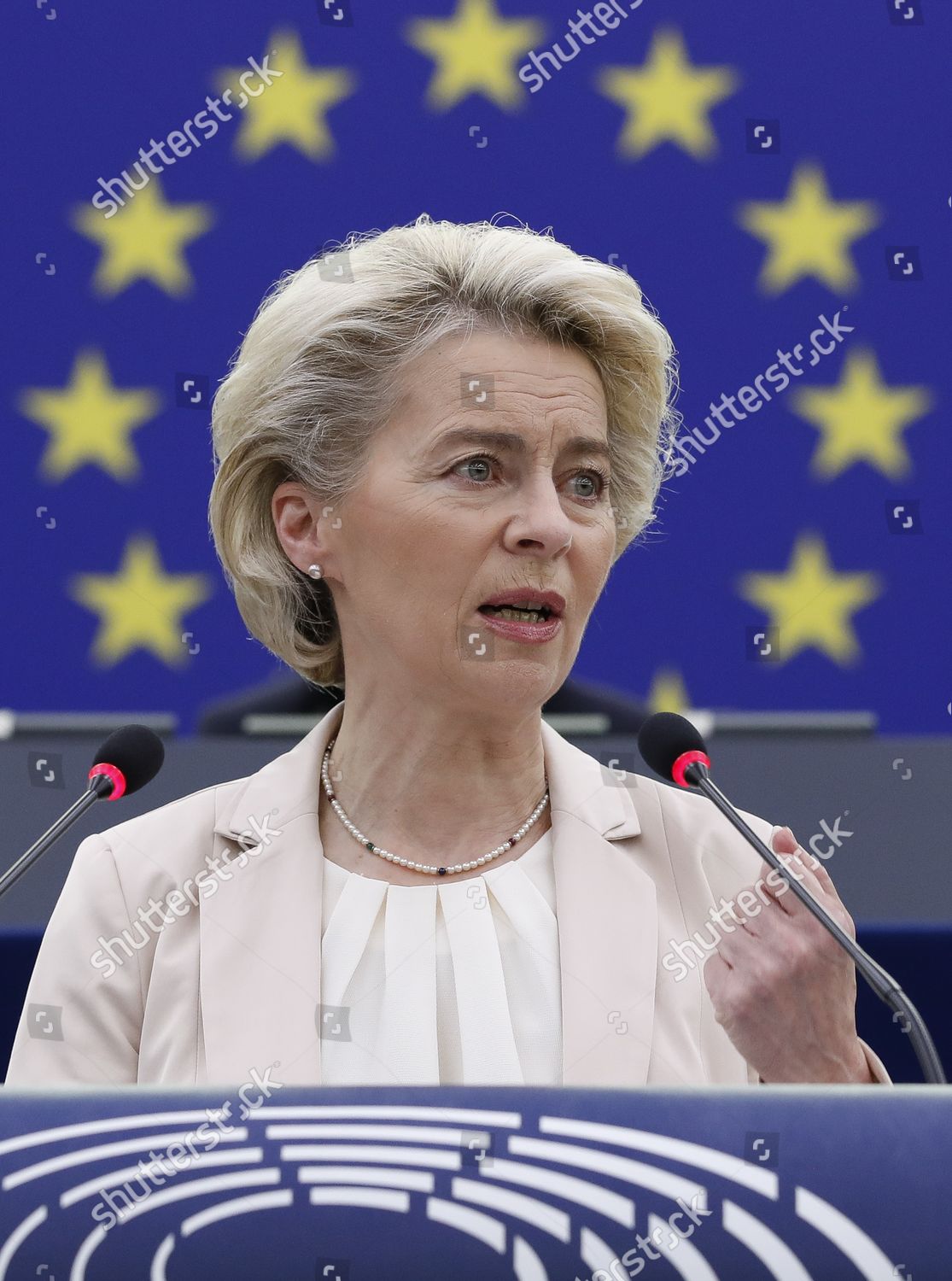 European Commission President Ursula Von Der Editorial Stock Photo ...
