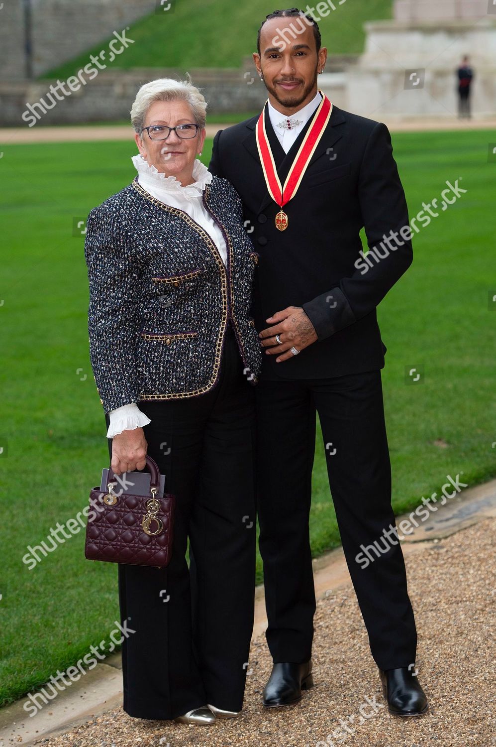 Sir Lewis Hamilton Mum Carman Lockhart Editorial Stock Photo - Stock ...