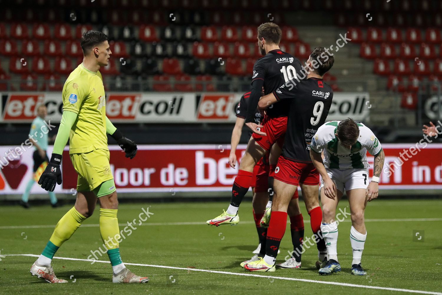 Fc Groningen Goalkeeper Jan Hoekstra Reuven Editorial Stock Photo ...