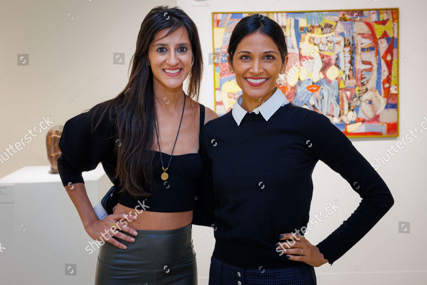 Surina Jindal Melanie Chandra Costars Producers Editorial Stock Photo ...
