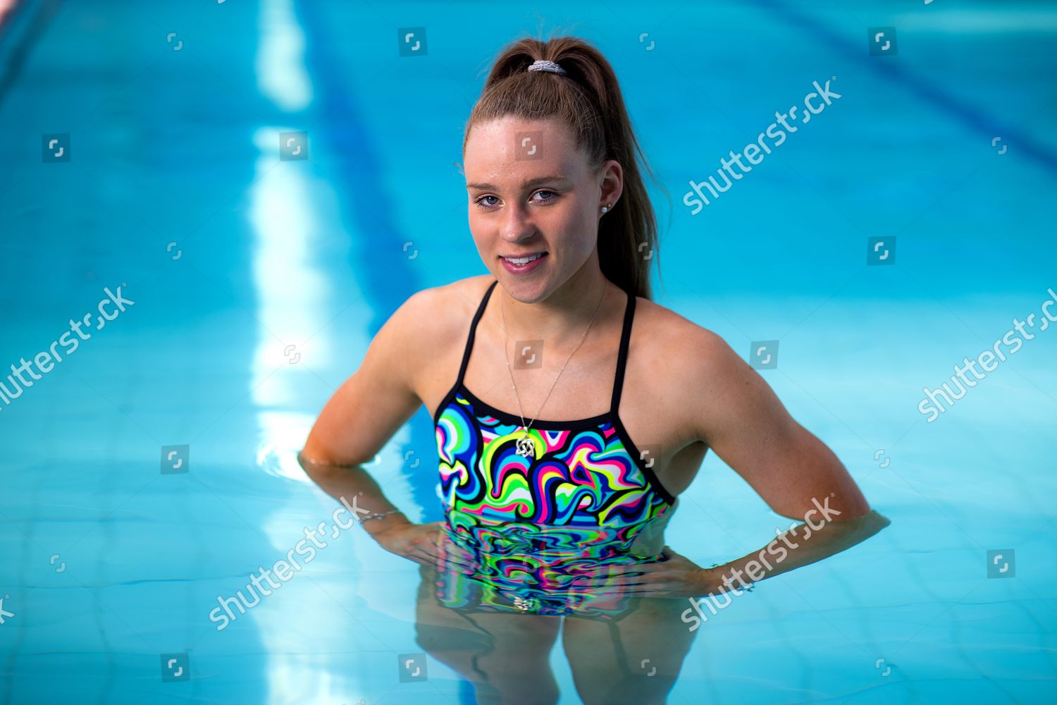Swimmer Ellen Walshe Pictured Earlier This Editorial Stock Photo ...