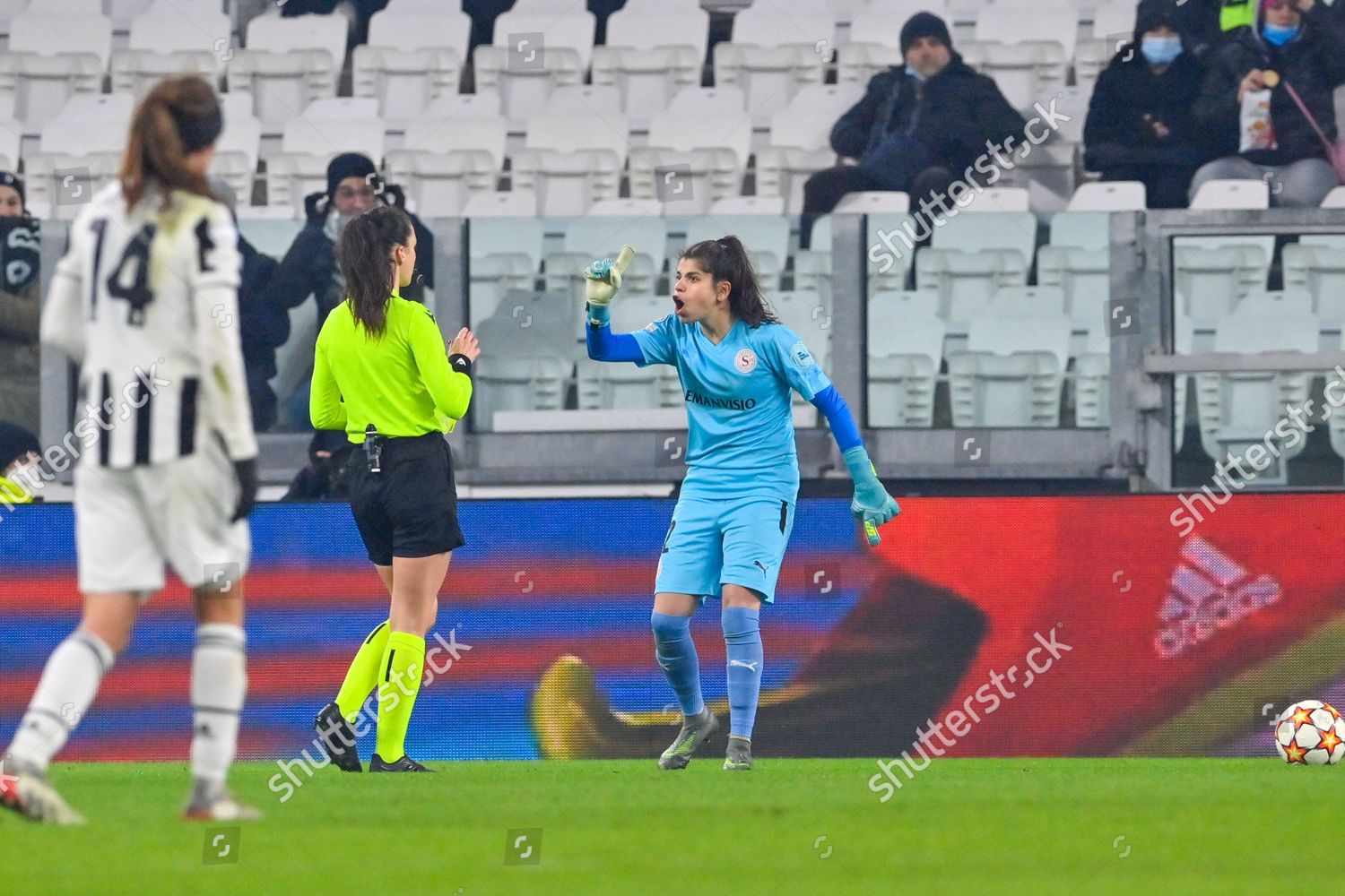 Goalkeeper Ines Pereira 12 Servette Fccf Editorial Stock Photo - Stock ...