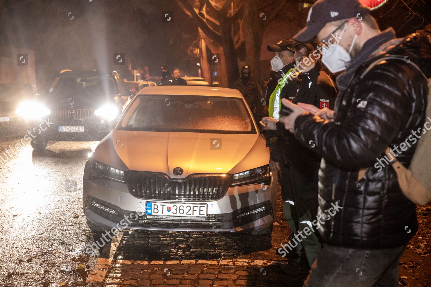 Pictured Members Slovak Police Force Front Editorial Stock Photo ...