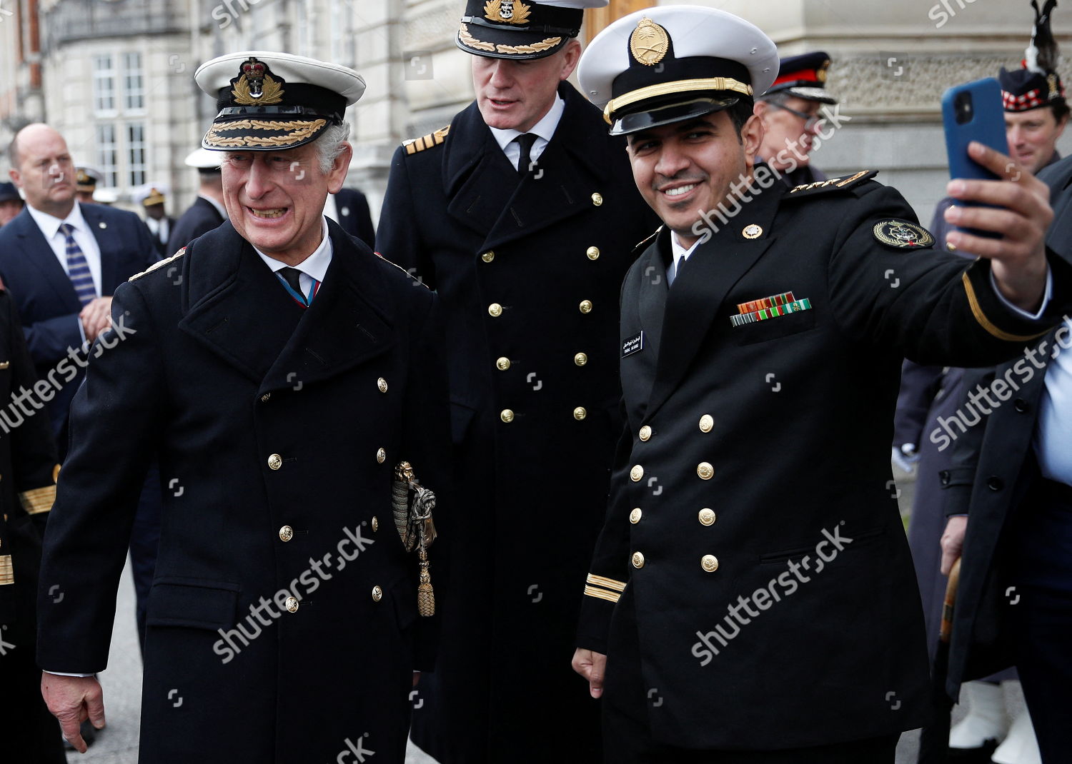 Officer Saudi Arabia Navy Takes Selfie Editorial Stock Photo - Stock ...