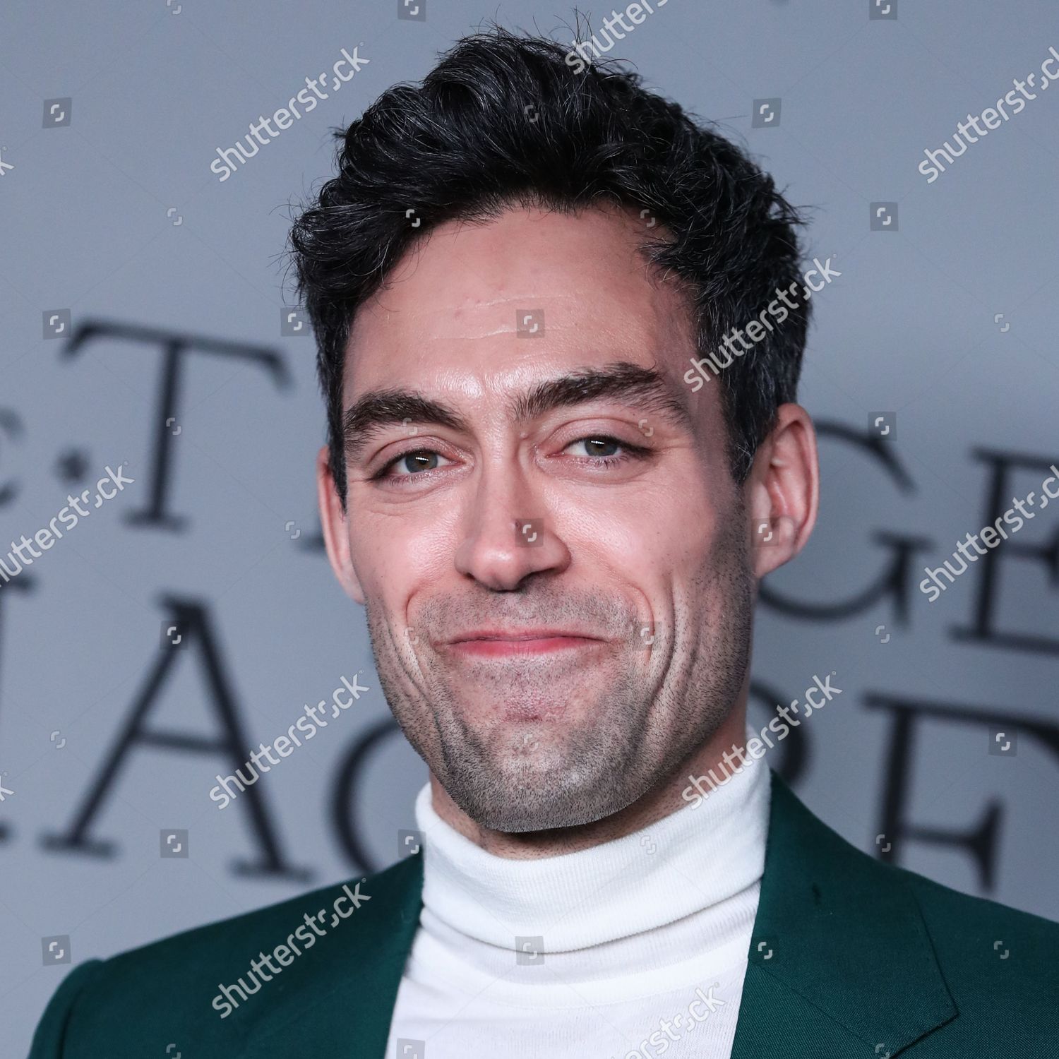 English Actor Alex Hassell Arrives Los Editorial Stock Photo - Stock ...
