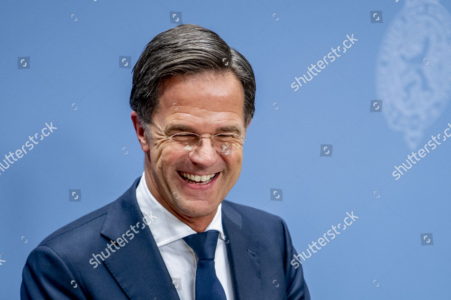 Formateur Mark Rutte Gives Press Conference Editorial Stock Photo ...