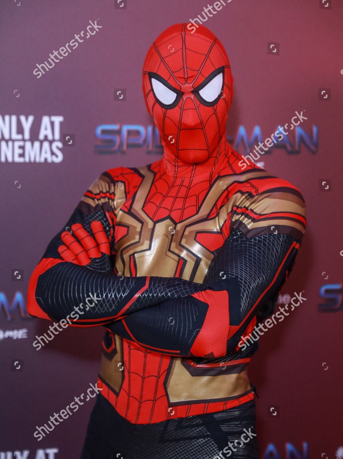 Spiderman Cosplayer Editorial Stock Photo - Stock Image | Shutterstock