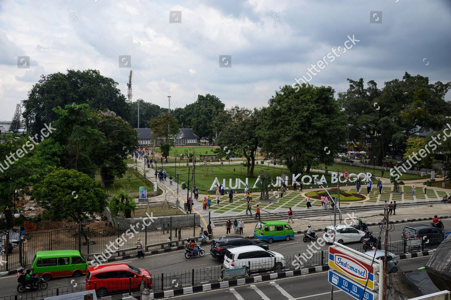 General View Bogor City Square Bogor Editorial Stock Photo - Stock ...