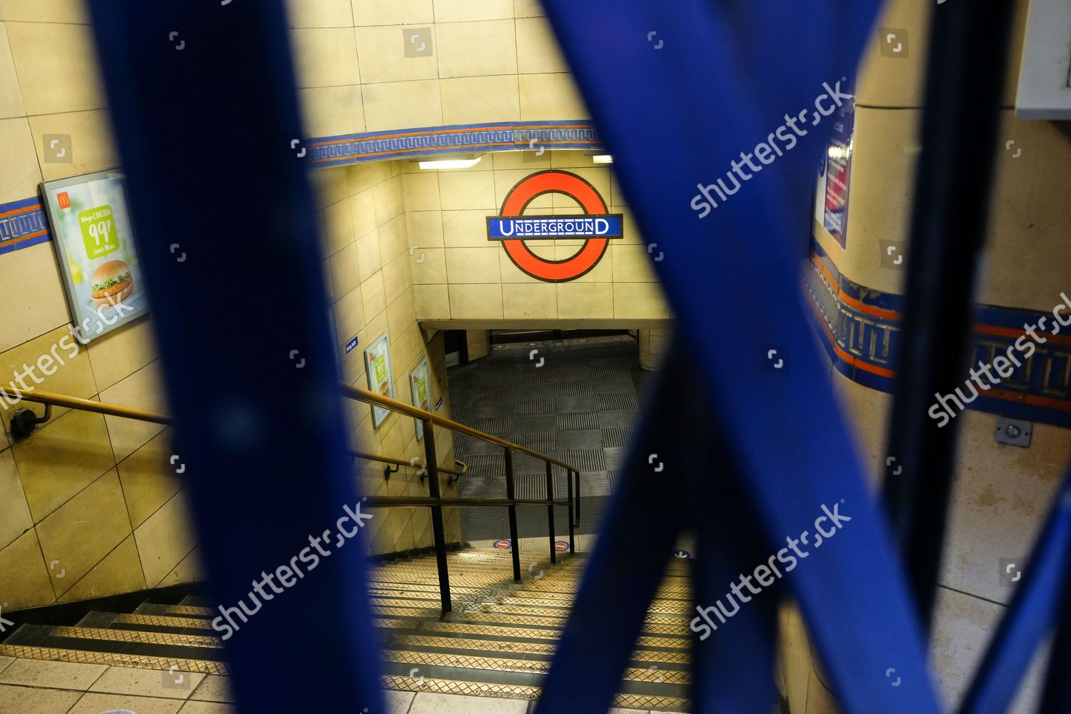 Piccadilly Line Completely Closed During 32 Editorial Stock Photo ...