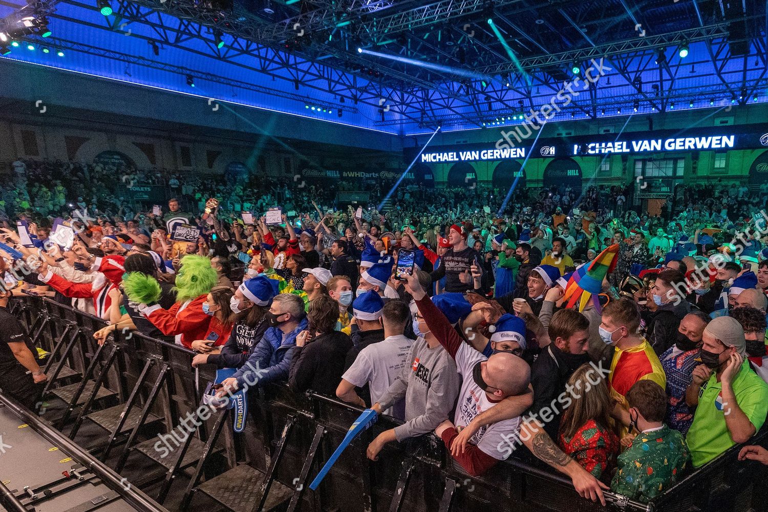 Packed Indoor Crowds Pdc World Darts Editorial Stock Photo - Stock ...