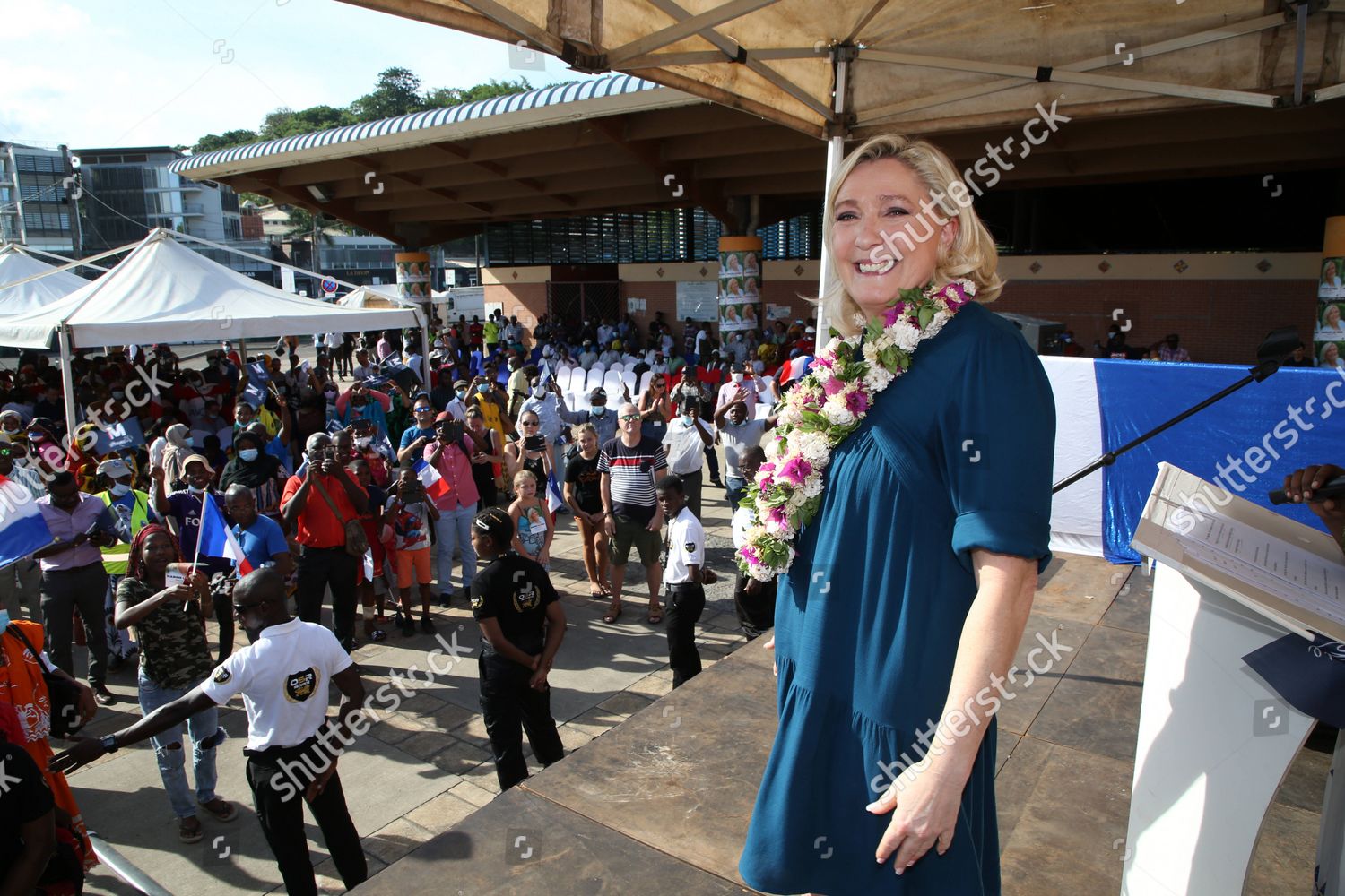 Marine Le Pen French Farright Party Editorial Stock Photo - Stock Image ...