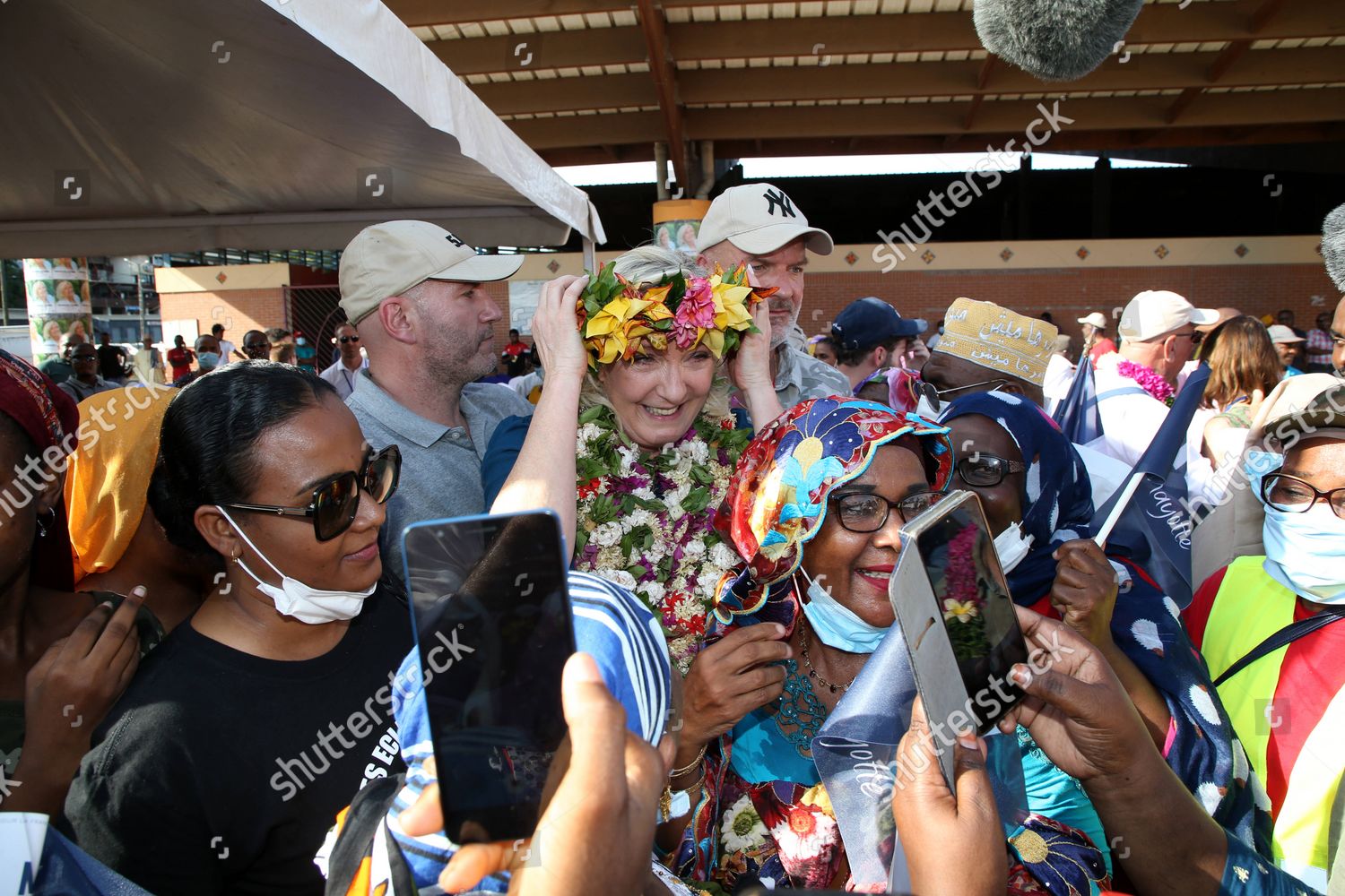 Marine Le Pen French Farright Party Editorial Stock Photo - Stock Image ...