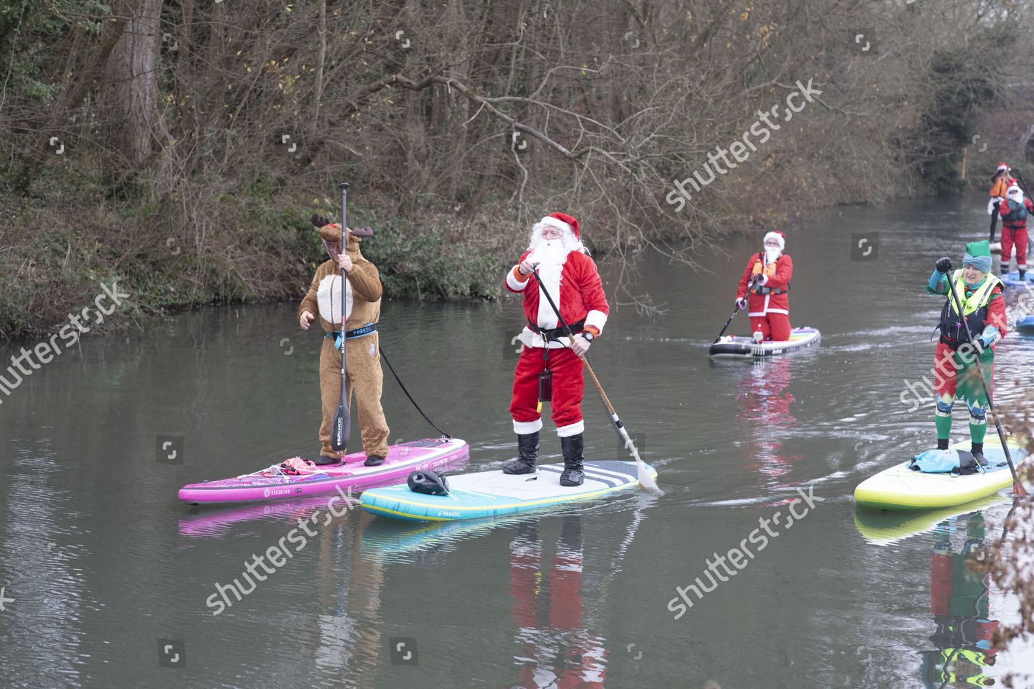 Members Sup Buddies West Berkshire Take Editorial Stock Photo - Stock Image | Shutterstock