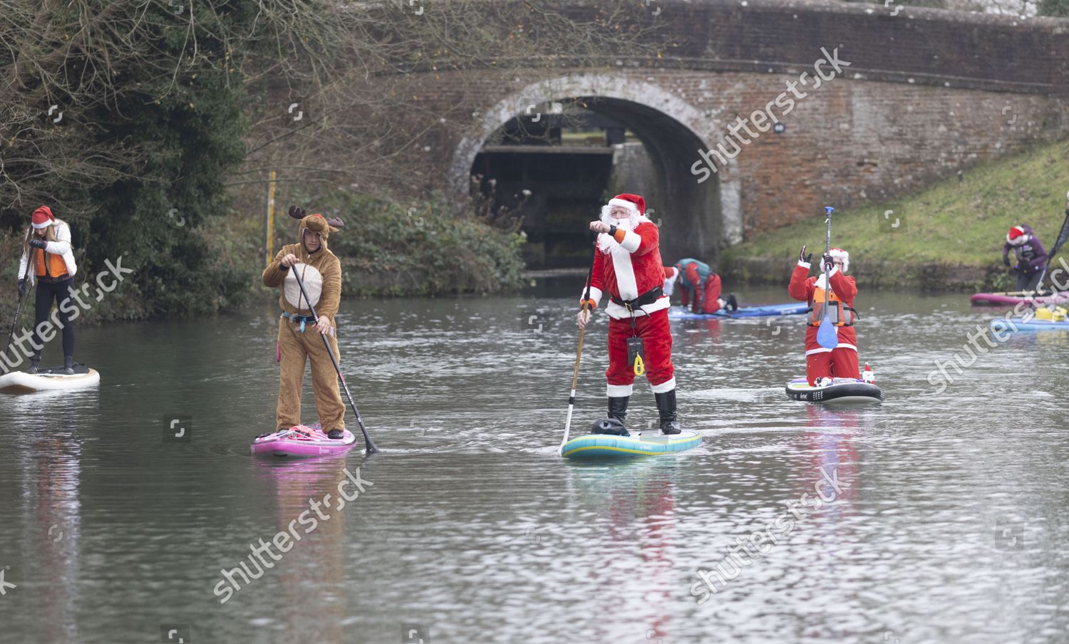 Members Sup Buddies West Berkshire Take Editorial Stock Photo - Stock Image | Shutterstock