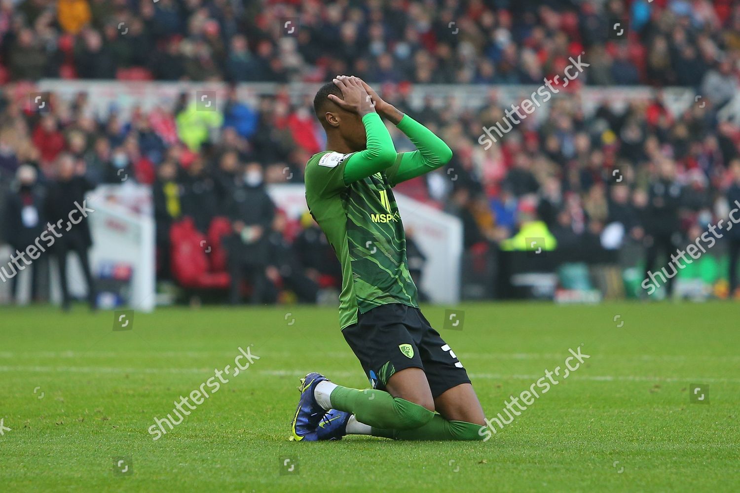 Bournemouths Jaidon Anthony Reacts Missed Chance Editorial Stock Photo ...