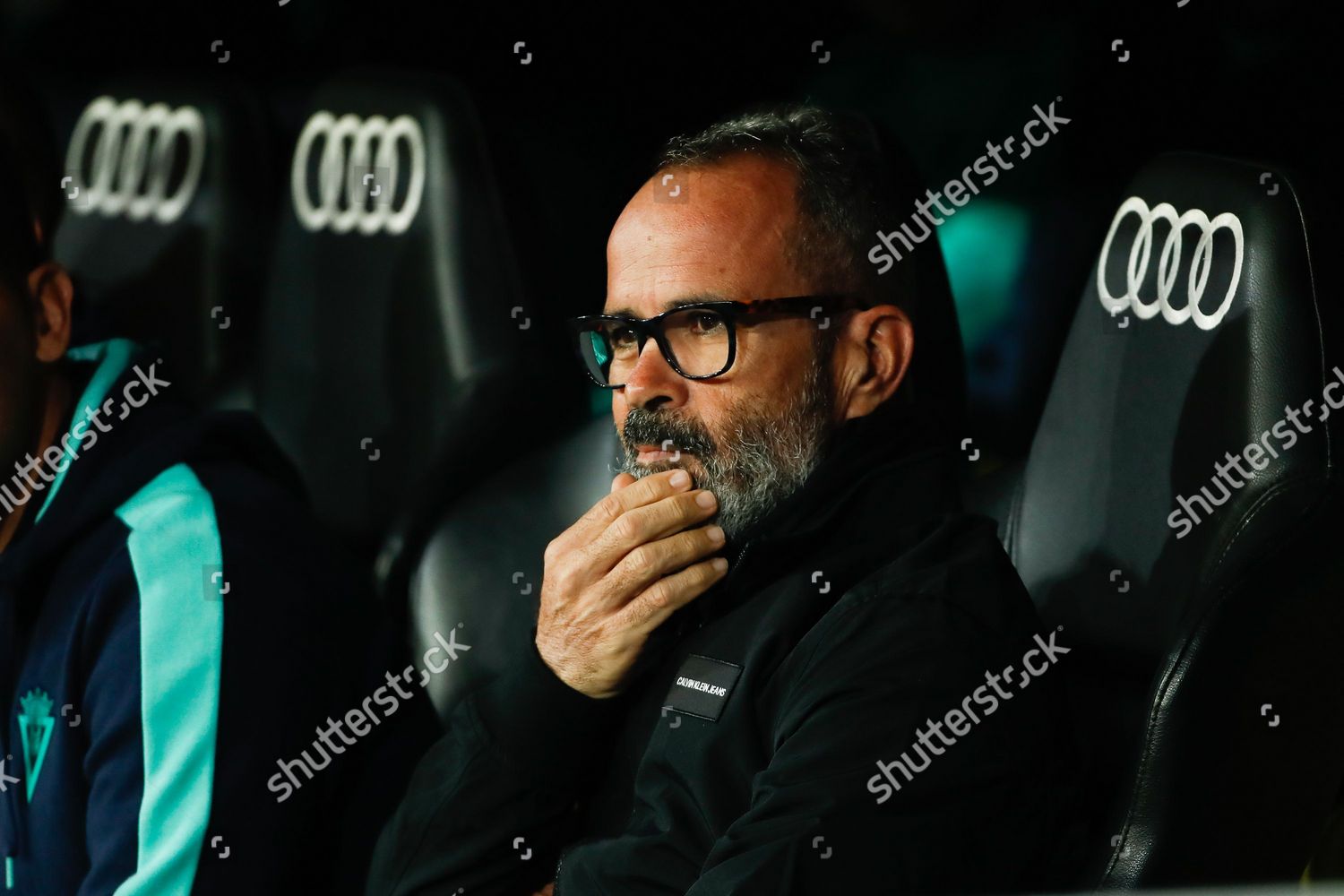 Alvaro Cervera Coach Cadiz Looks On Editorial Stock Photo - Stock Image ...