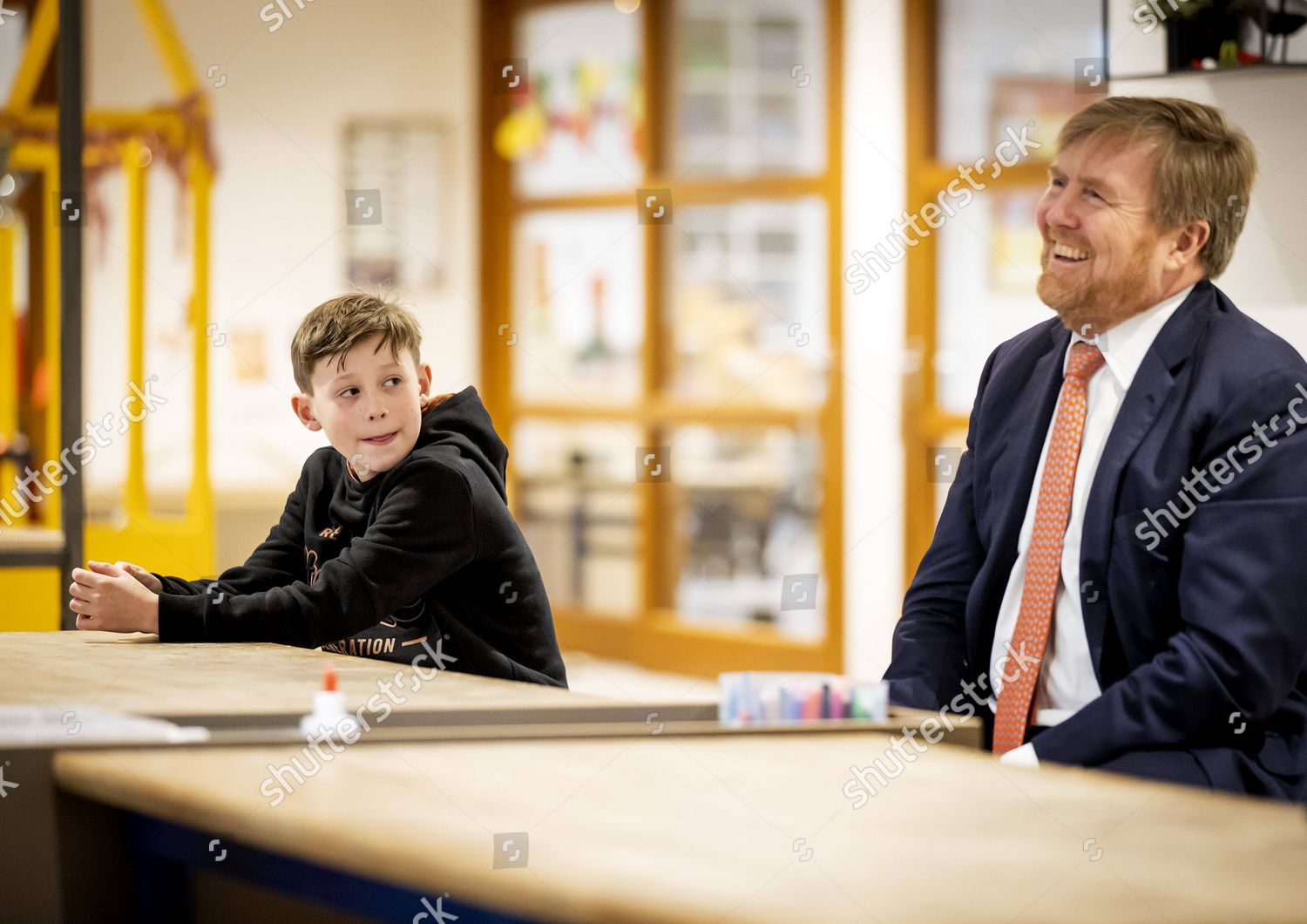 Aalsmeer King Willemalexander Visited Ikc Triade Editorial Stock Photo ...