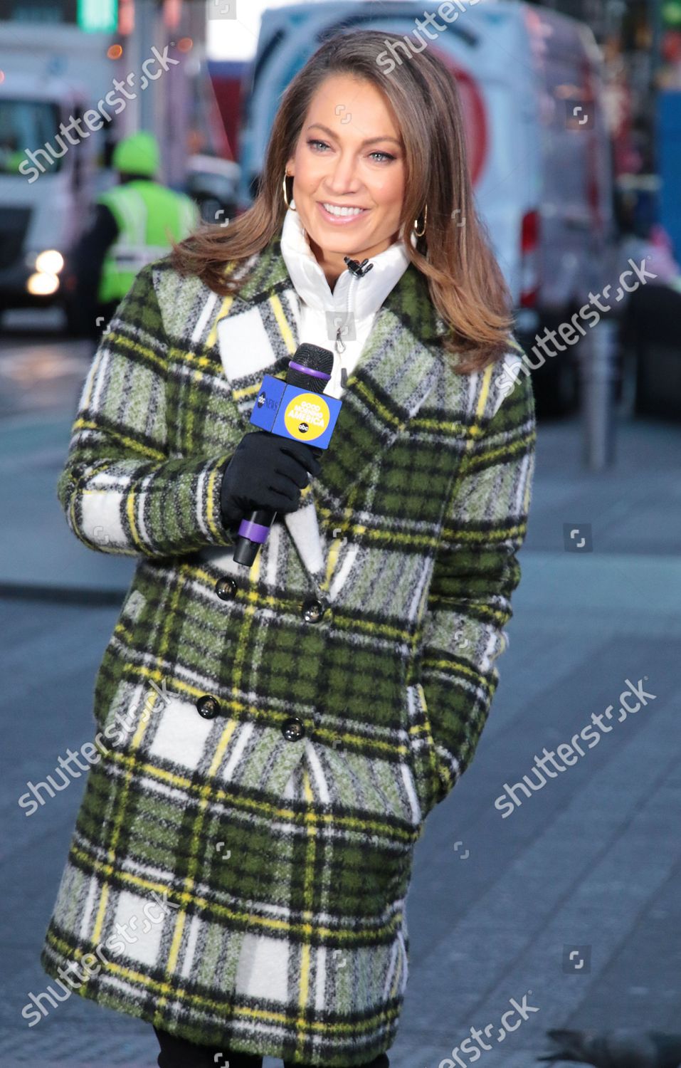 Ginger Zee On Set Good Morning Editorial Stock Photo - Stock Image ...