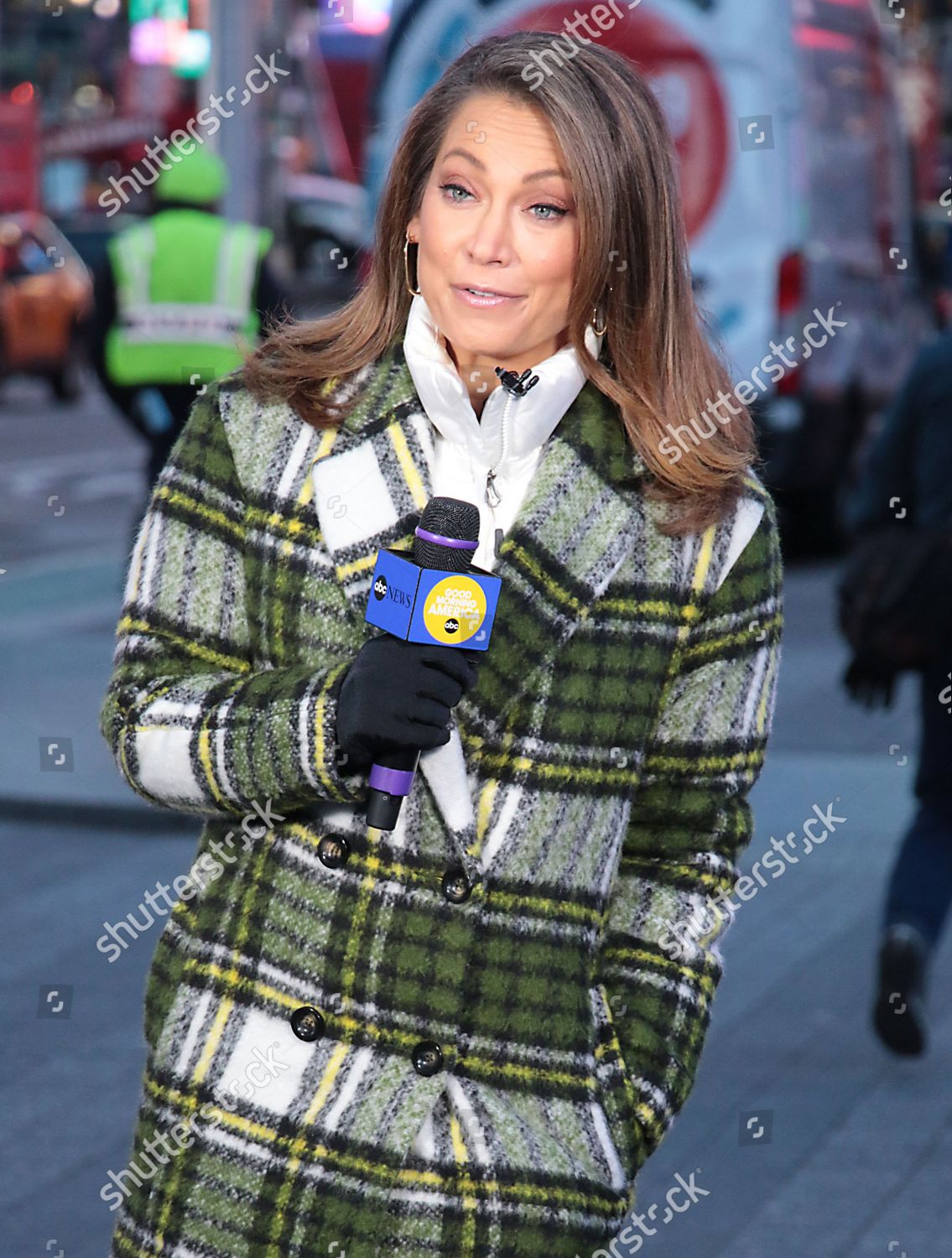 Ginger Zee On Set Good Morning Editorial Stock Photo - Stock Image ...