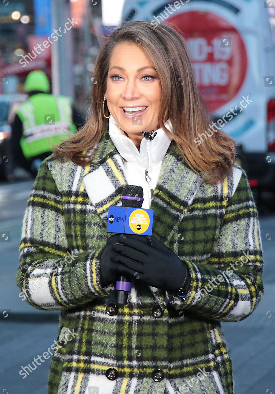 Ginger Zee On Set Good Morning Editorial Stock Photo - Stock Image ...