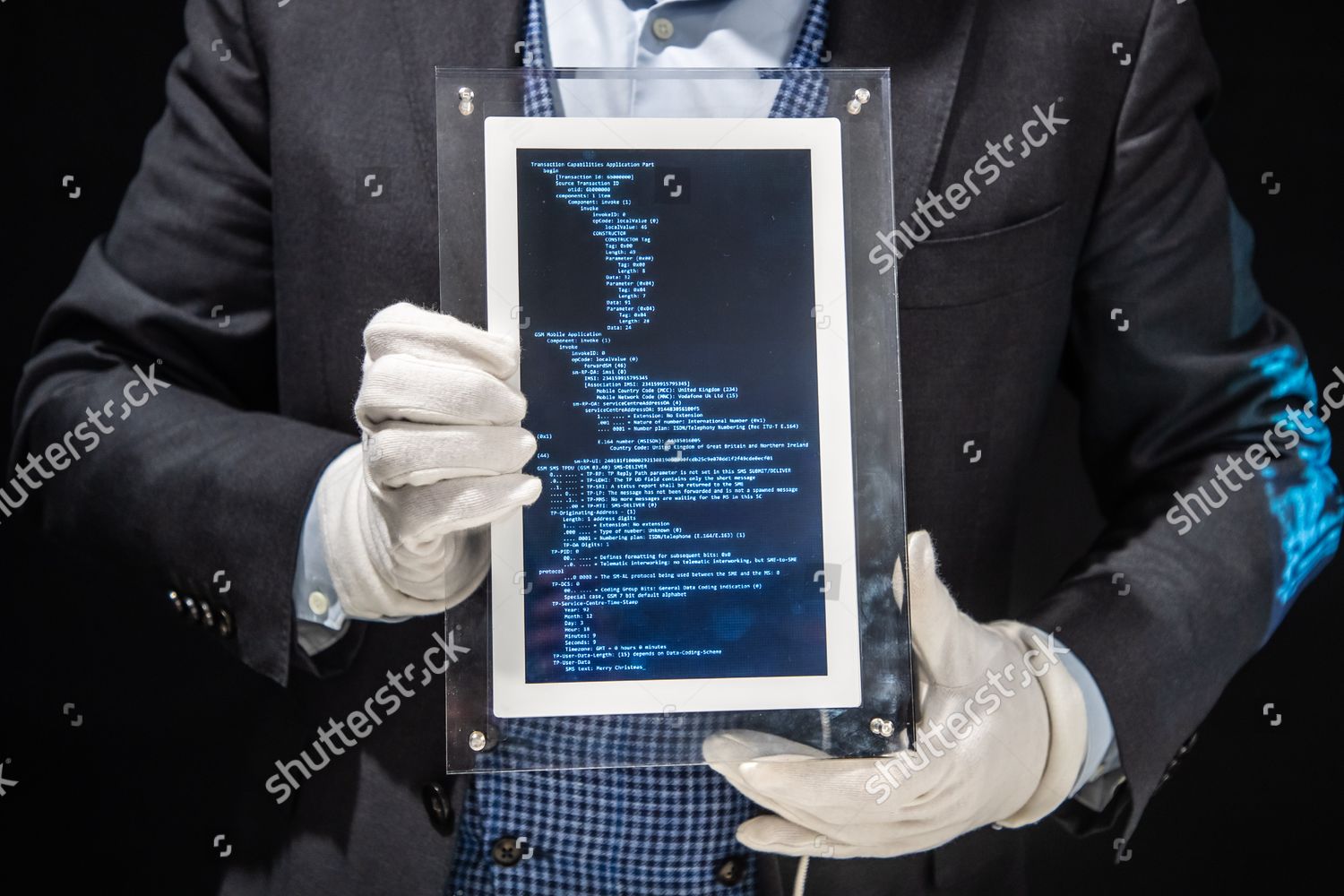 Aguttes Auction House Staff Shows Digital Editorial Stock Photo - Stock ...