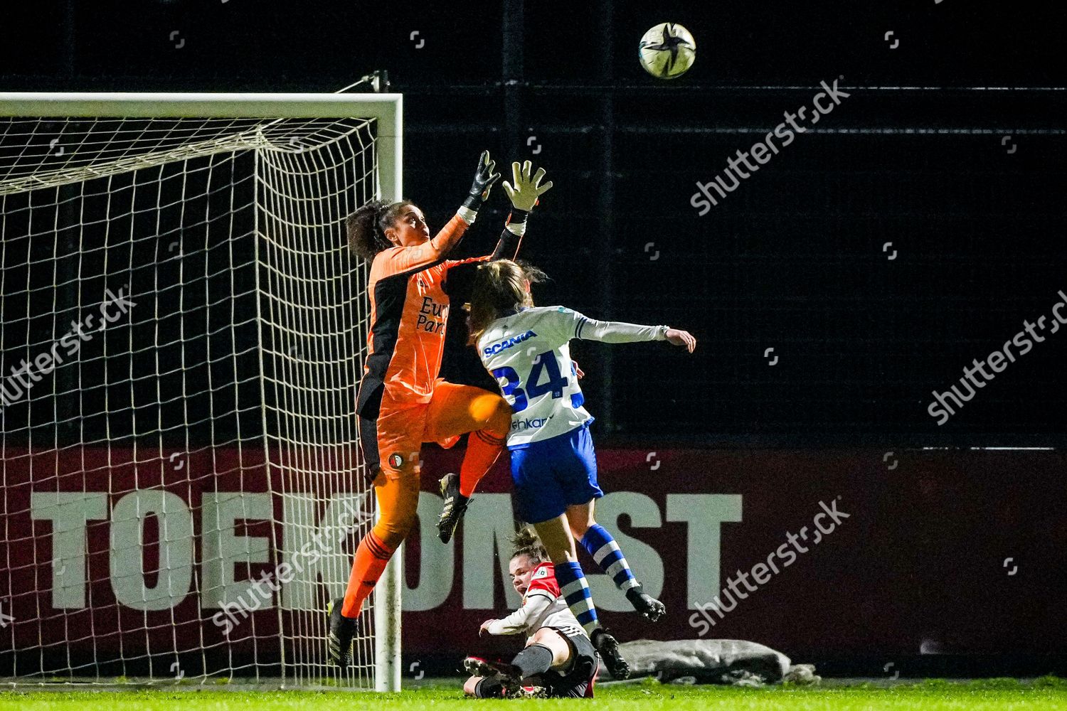 Rotterdam Rescue Jacintha Weimar Feyenoord Women Editorial Stock Photo ...