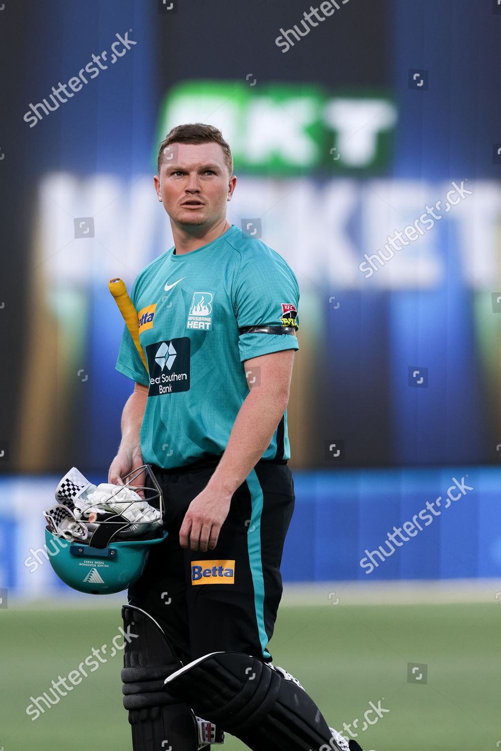 Max Bryant Brisbane Heat Caught Out Editorial Stock Photo - Stock Image ...