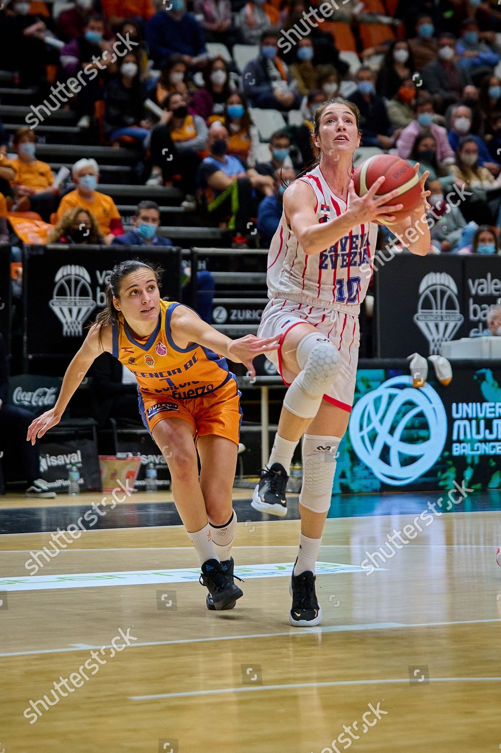 Aleksandra Katanic Kkz Crvena Zvezda Action Editorial Stock Photo ...