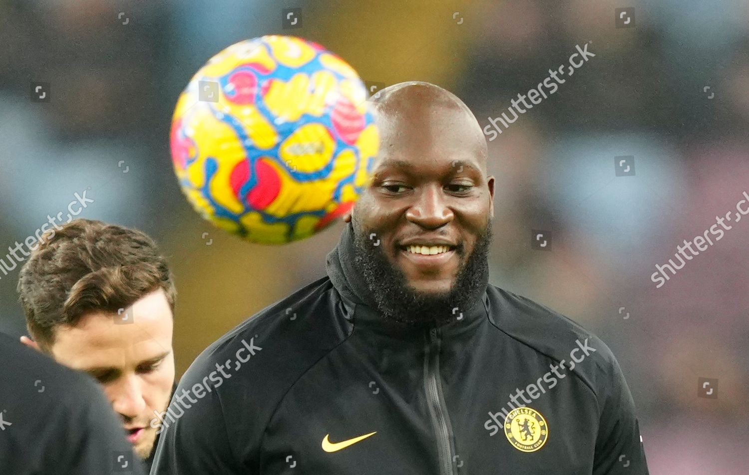 Smiling Romelu Lukaku Chelsea Editorial Stock Photo - Stock Image ...