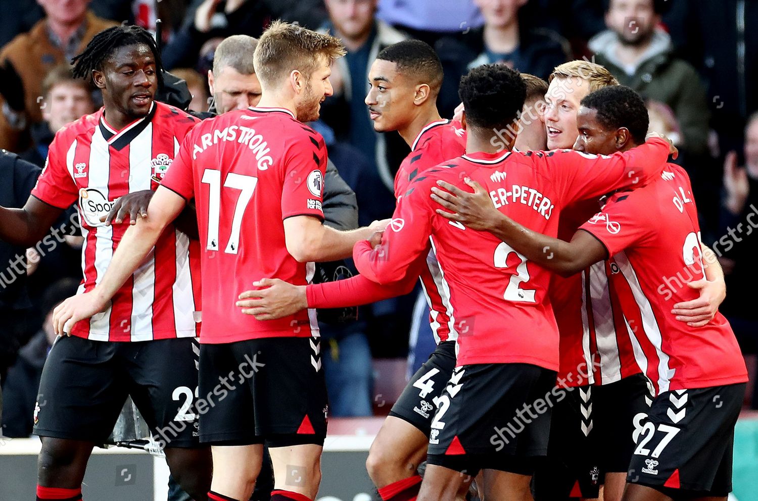 James Wardprowse Southampton Celebrates Scoring Opening Editorial Stock ...