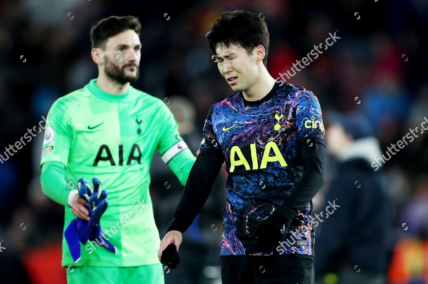 Son Heungmin Tottenham Hotspur Looks Dejected Editorial Stock Photo ...