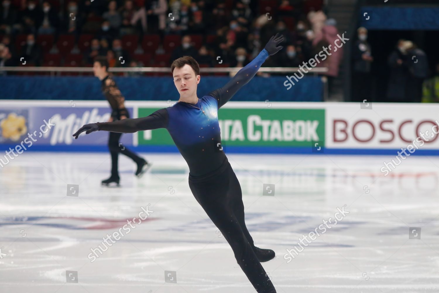 Mikhail Kolyada Russia Competes During Mens Editorial Stock Photo ...