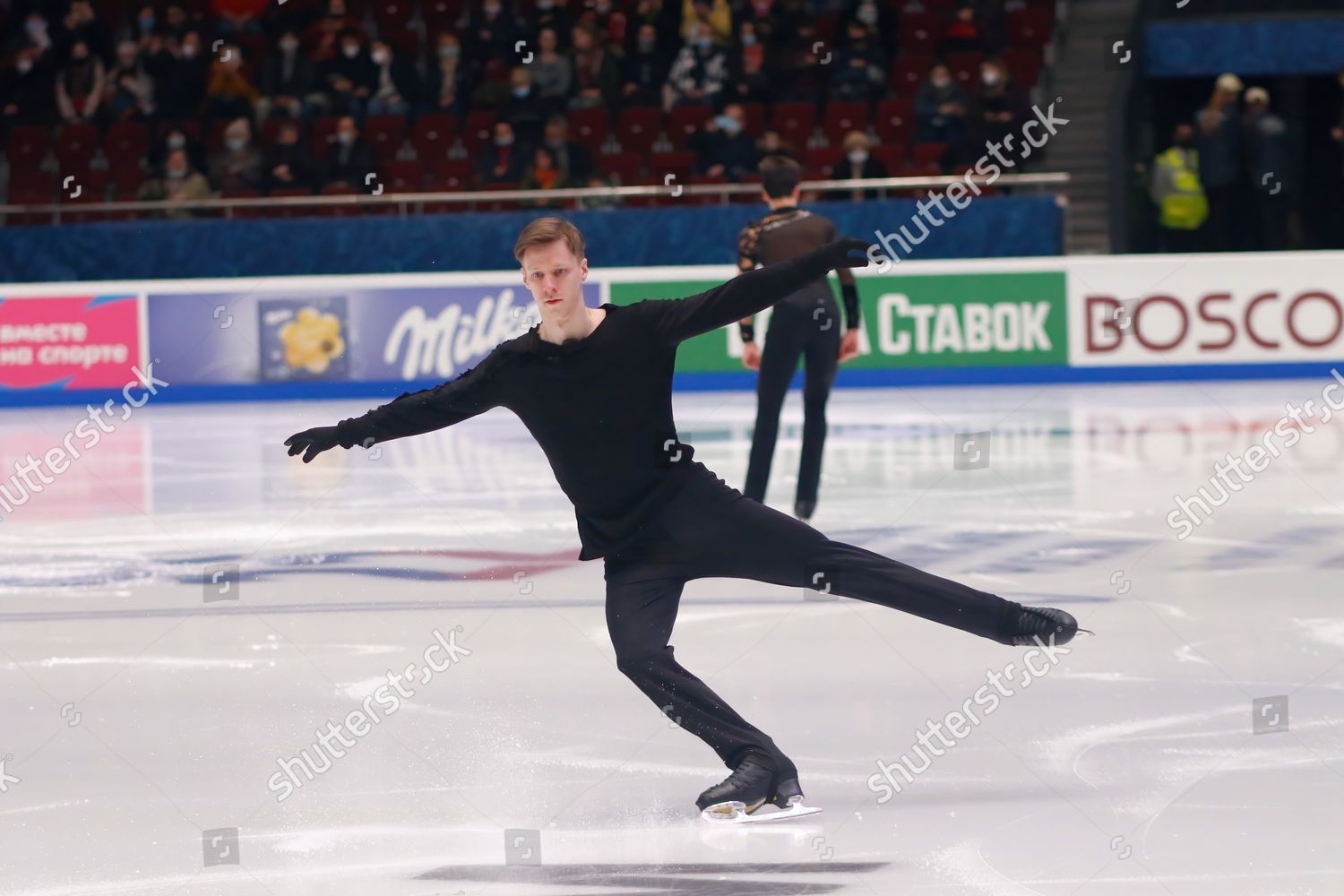 Mikhail Kolyada Russia Competes During Mens Editorial Stock Photo ...