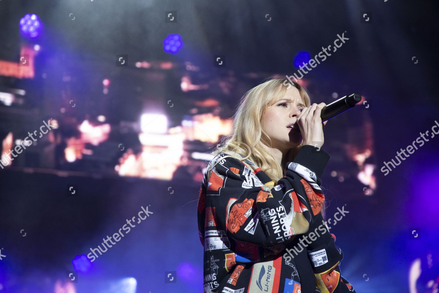 Belgian Singer Songwriter Van Laeken Performs Editorial Stock Photo ...