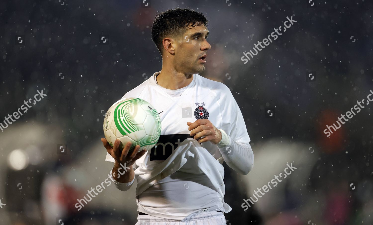 Aleksandar Miljkovic During Europa Conference League Editorial Stock ...