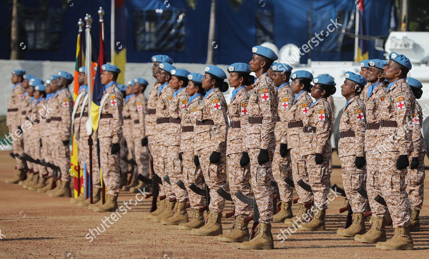 Sri Lankan Army Soldiers Participate Passing Editorial Stock Photo ...