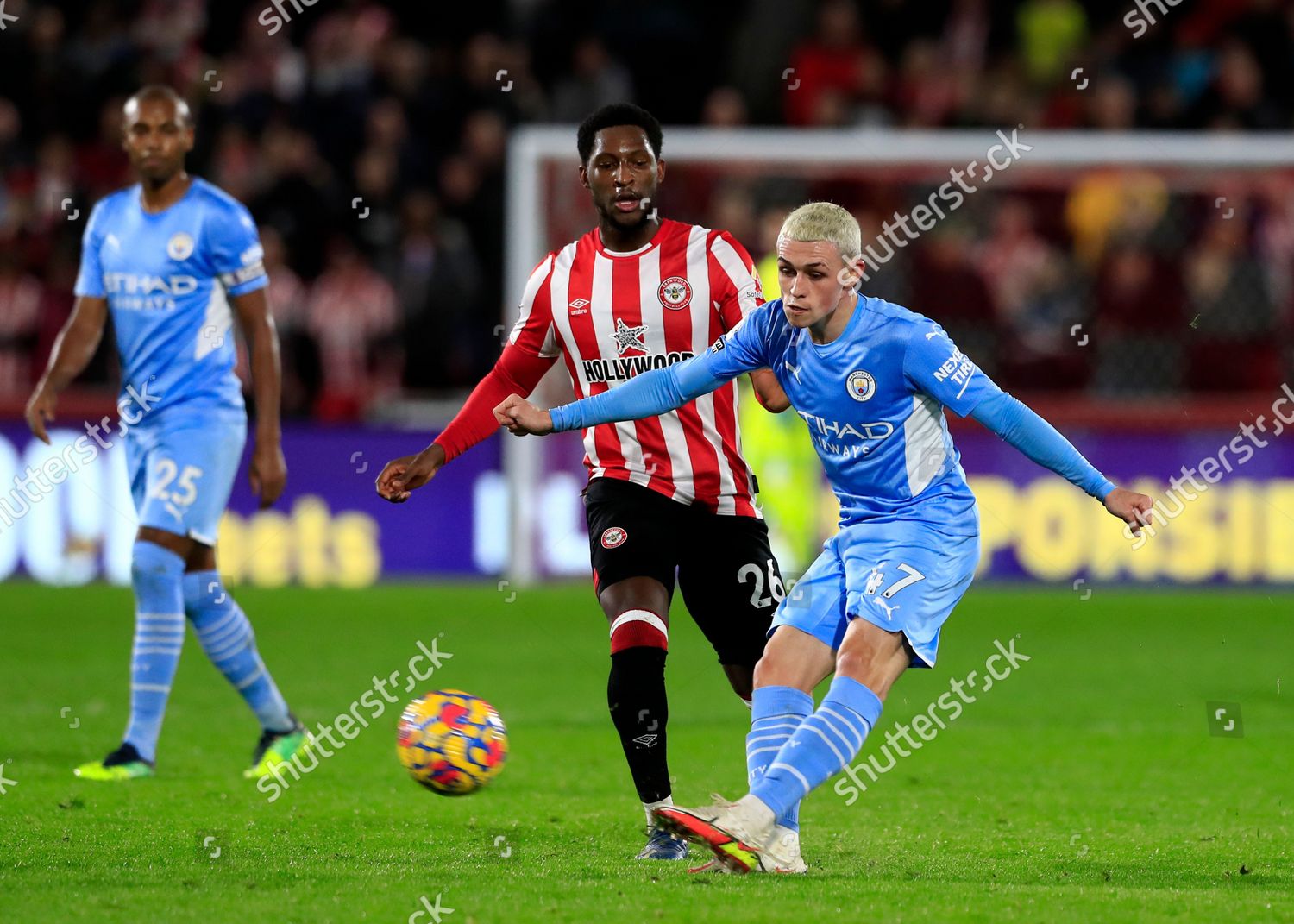 Phil Foden Manchester City Passing Ball Editorial Stock Photo - Stock ...