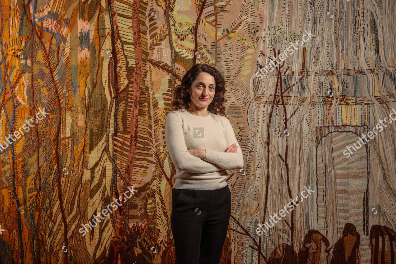 Eva Jospin Exhibiting Giverny Impressionism Museum Editorial Stock ...