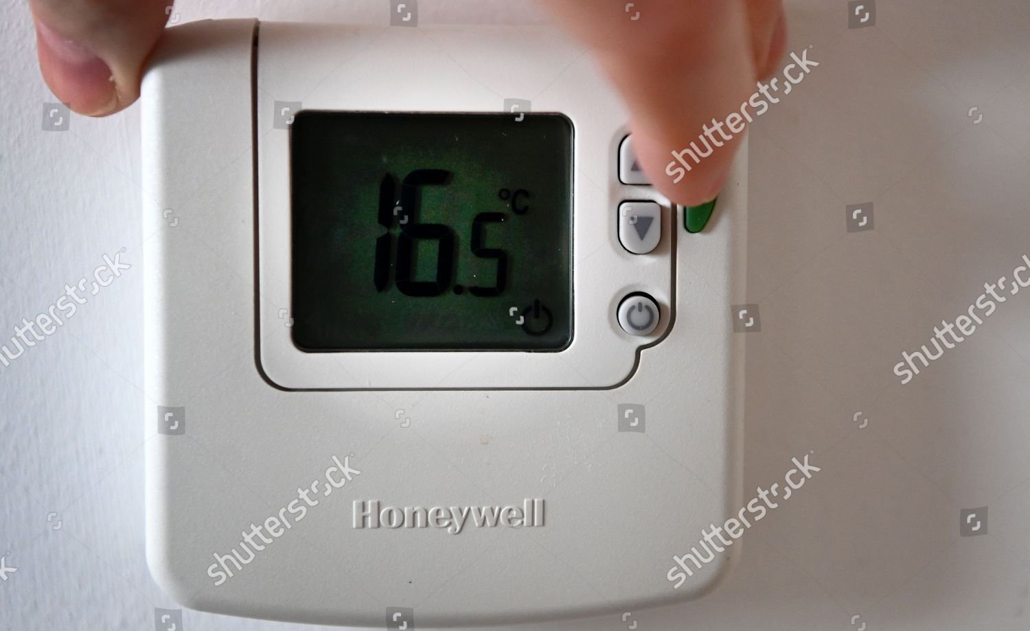 Thermostat Central Heating Device Home London Editorial Stock Photo ...