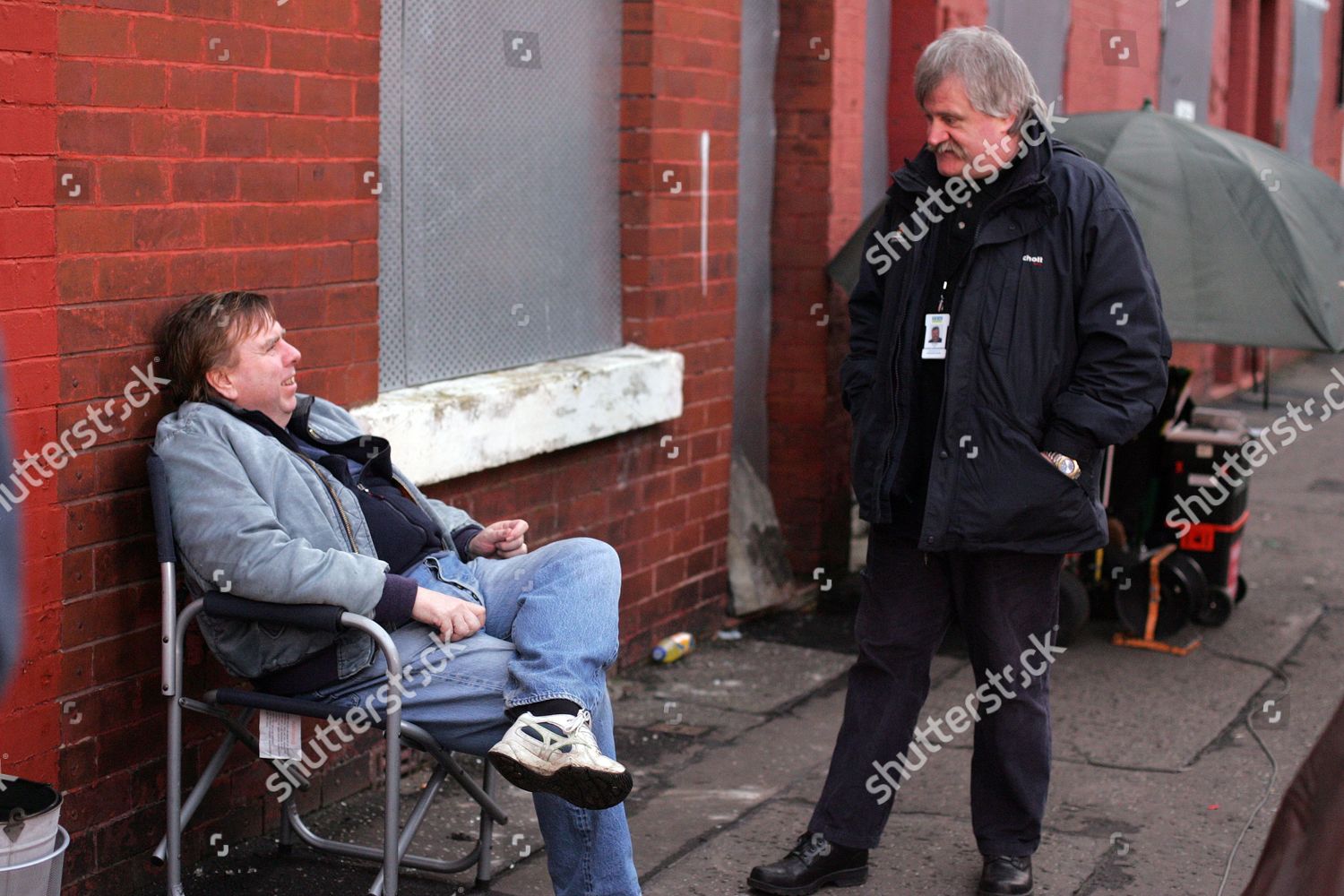 Behind Scenes Timothy Spall Director David Editorial Stock Photo ...