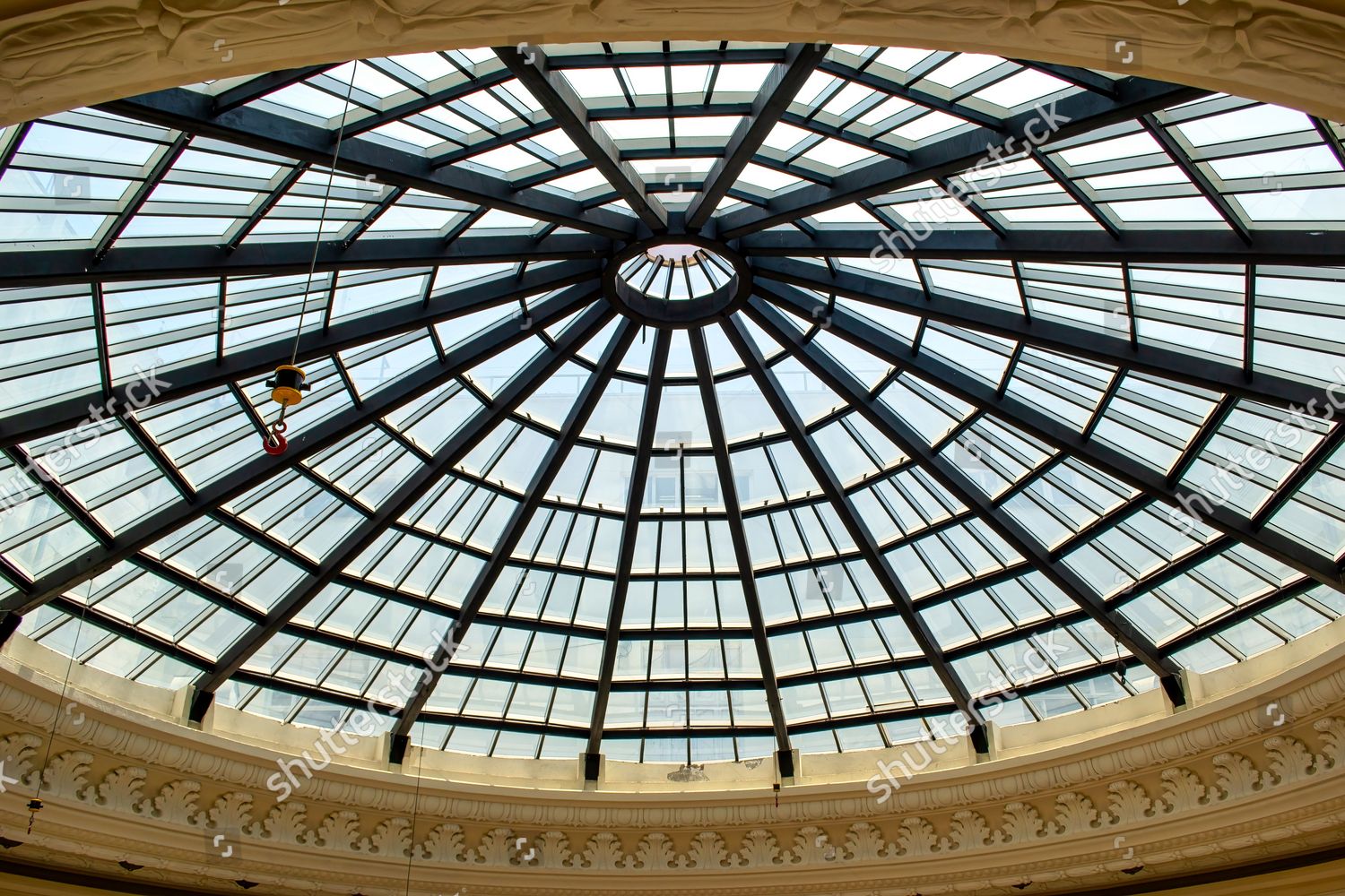 Glass Cupola Skylight Interior Architecture Cultural Editorial Stock ...