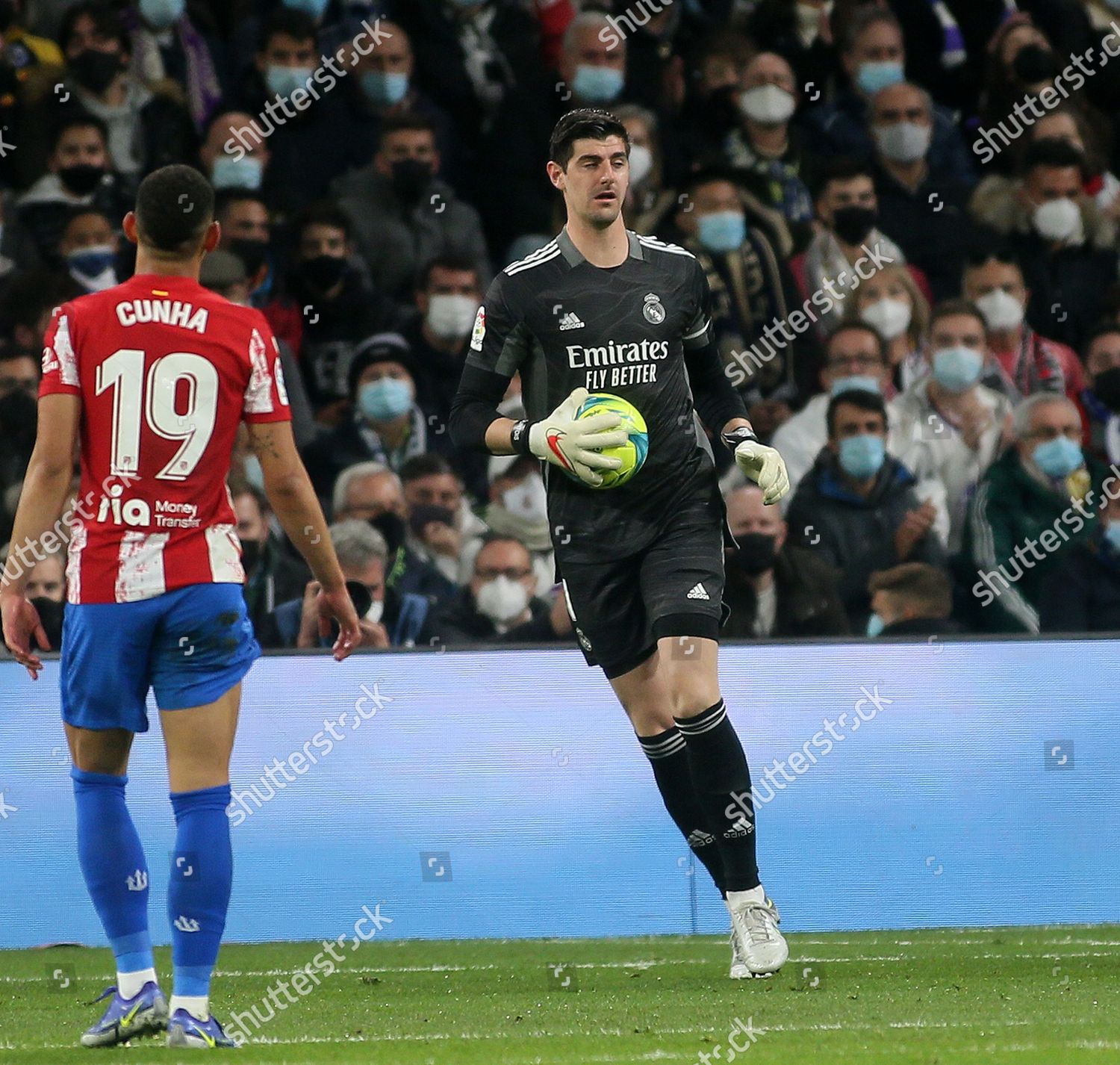 Thibaut Courtois Goalkeeper Real Madridmatch Real Editorial Stock Photo ...