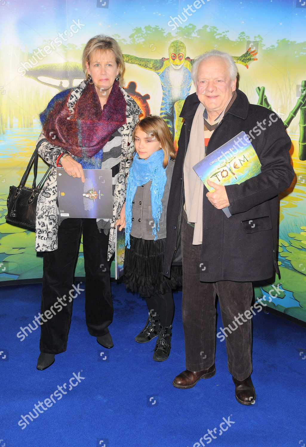 David Jason Wife Gill Hinchcliffe Daughter Editorial Stock Photo ...