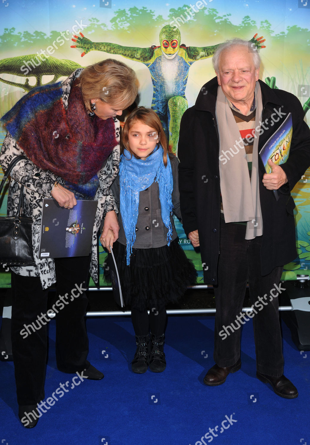 David Jason Wife Gill Hinchcliffe Daughter Editorial Stock Photo ...